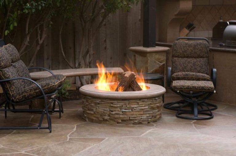 American Fyre Designs Stucco Fire Pit – Energy House
