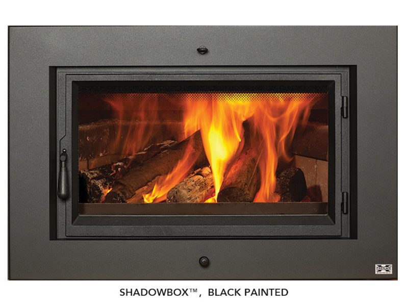 Lopi Large Flush Wood Hybrid-Fyre™ Rectangular Fireplace Insert ...